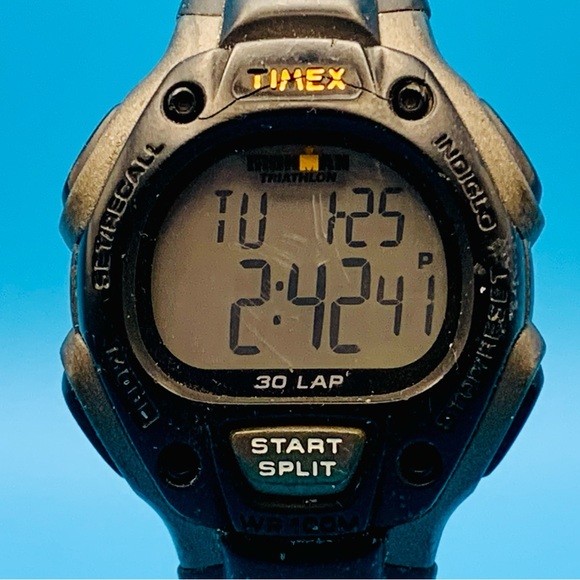 Timex | Accessories | Timex Ironman Traithlon 22 Mens Digital ...
